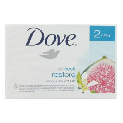 Dove Go Fresh Restore Zeep 2 x100g voordelig online kopen | Verzorgmarket.nl